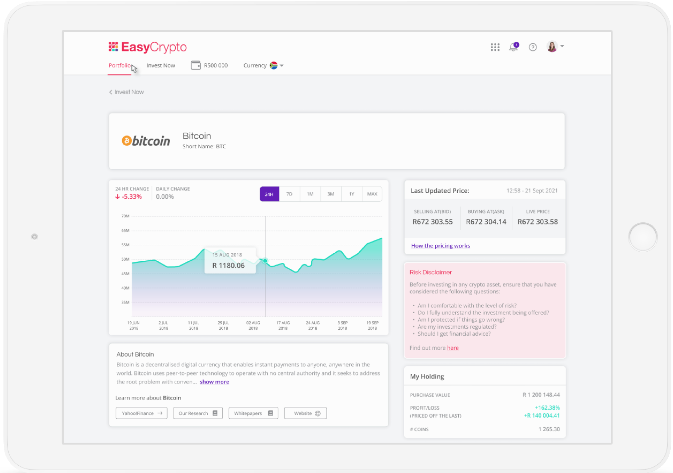 EasyCrypto - Home